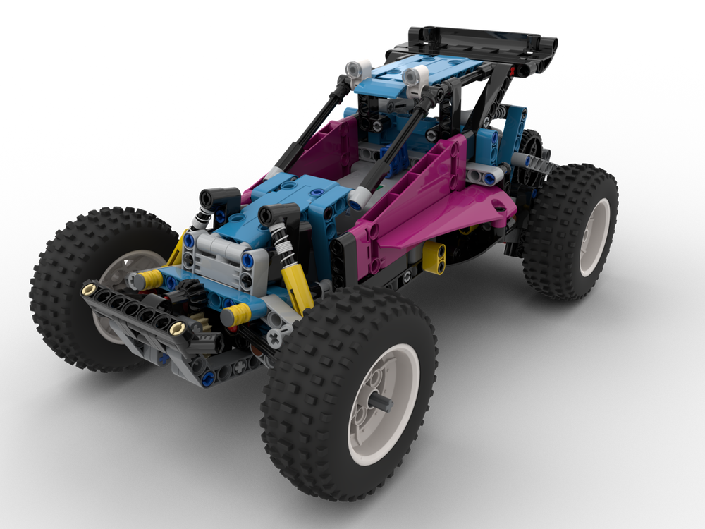 Lego Moc 42124 Off Road Buggy Mod By Gamayun Rebrickable Build With