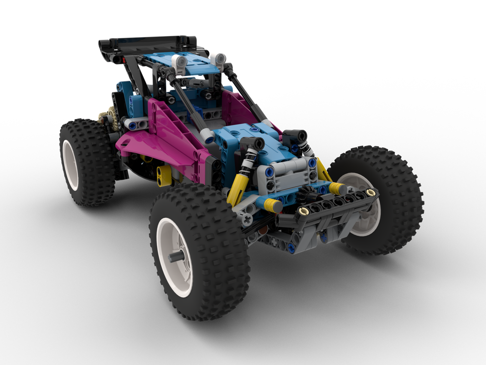Lego Moc 42124 Off Road Buggy Mod By Gamayun Rebrickable Build With