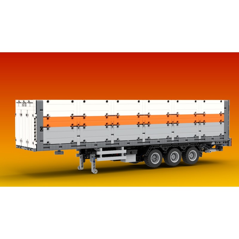 LEGO MOC Scania T144 6x2 and wing body trailer by OldOlneyLego ...