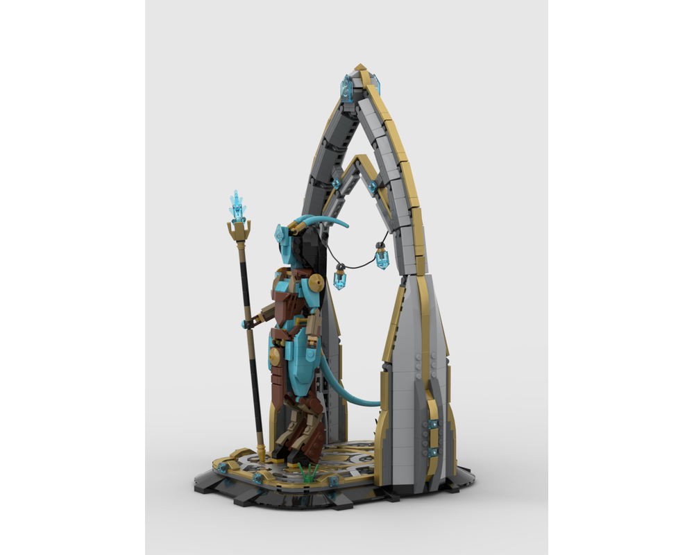 LEGO MOC Warcraft - Draenei Sorcerer by SpaceOrca | Rebrickable - Build ...