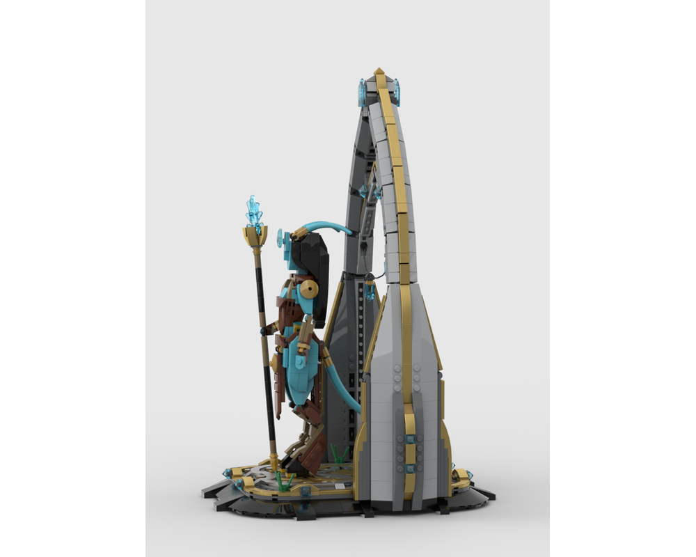 LEGO MOC Warcraft - Draenei Sorcerer by SpaceOrca | Rebrickable - Build ...