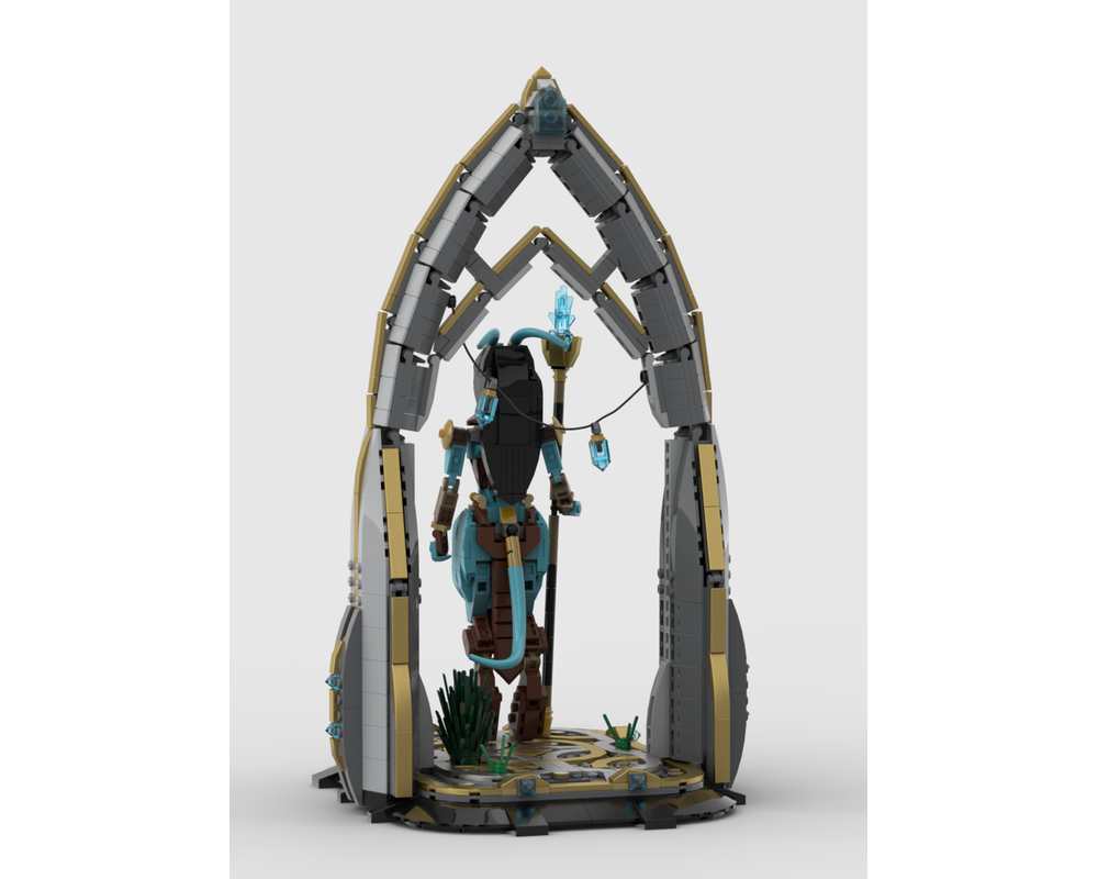 LEGO MOC Warcraft - Draenei Sorcerer by SpaceOrca | Rebrickable - Build ...