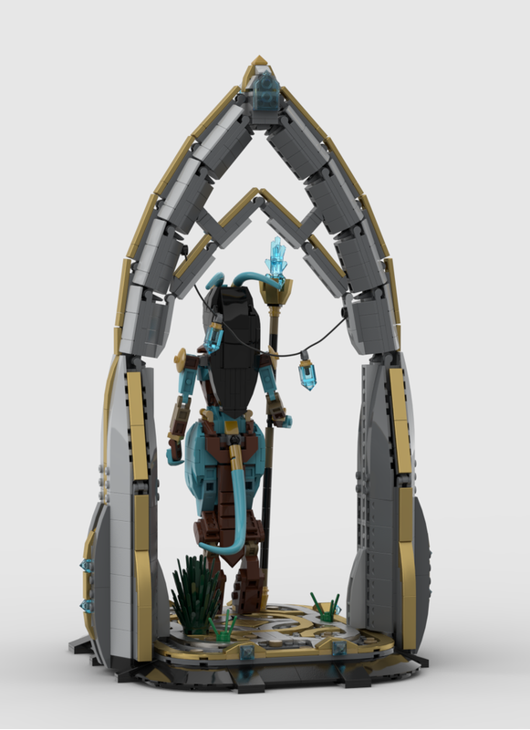 LEGO MOC Warcraft - Draenei Sorcerer by SpaceOrca | Rebrickable - Build ...