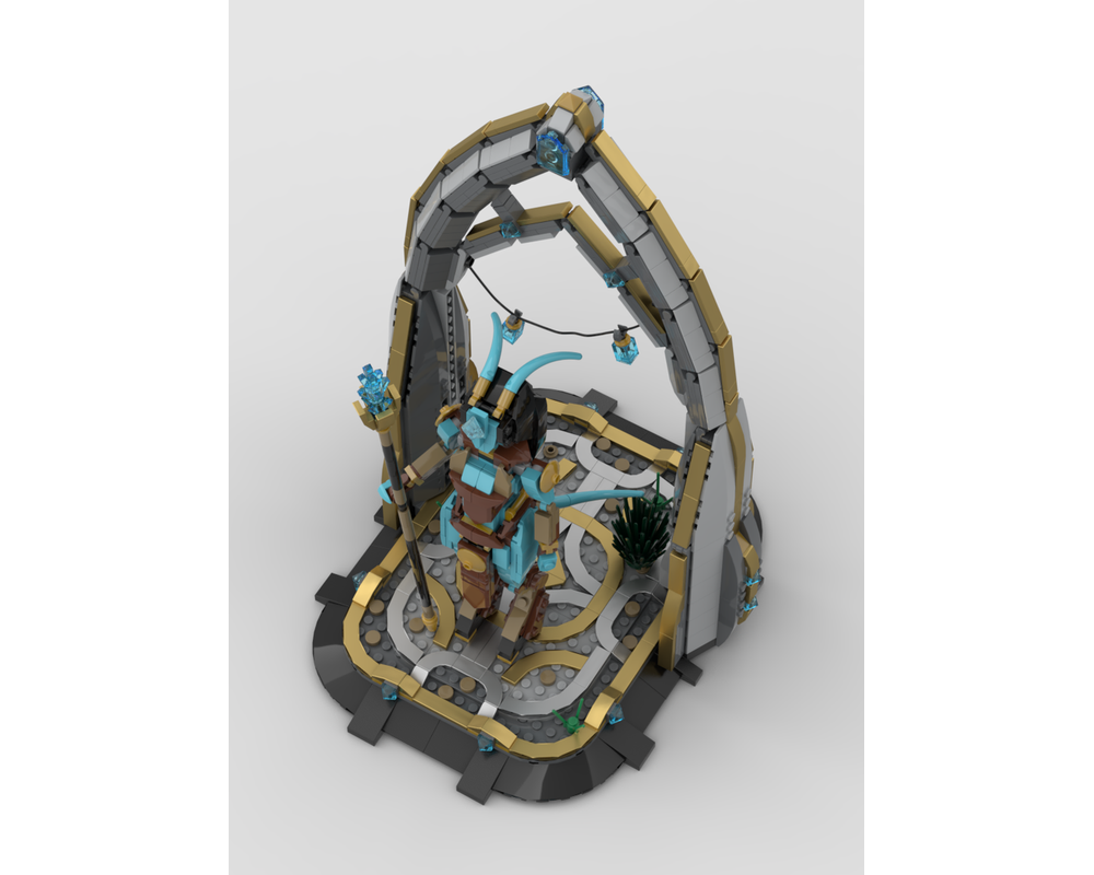 LEGO MOC Warcraft - Draenei Sorcerer by SpaceOrca | Rebrickable - Build ...