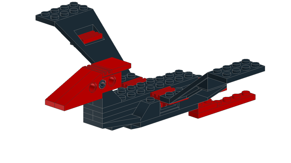 LEGO MOC 6580 Pterodactyl by julien1001 | Rebrickable - Build with LEGO