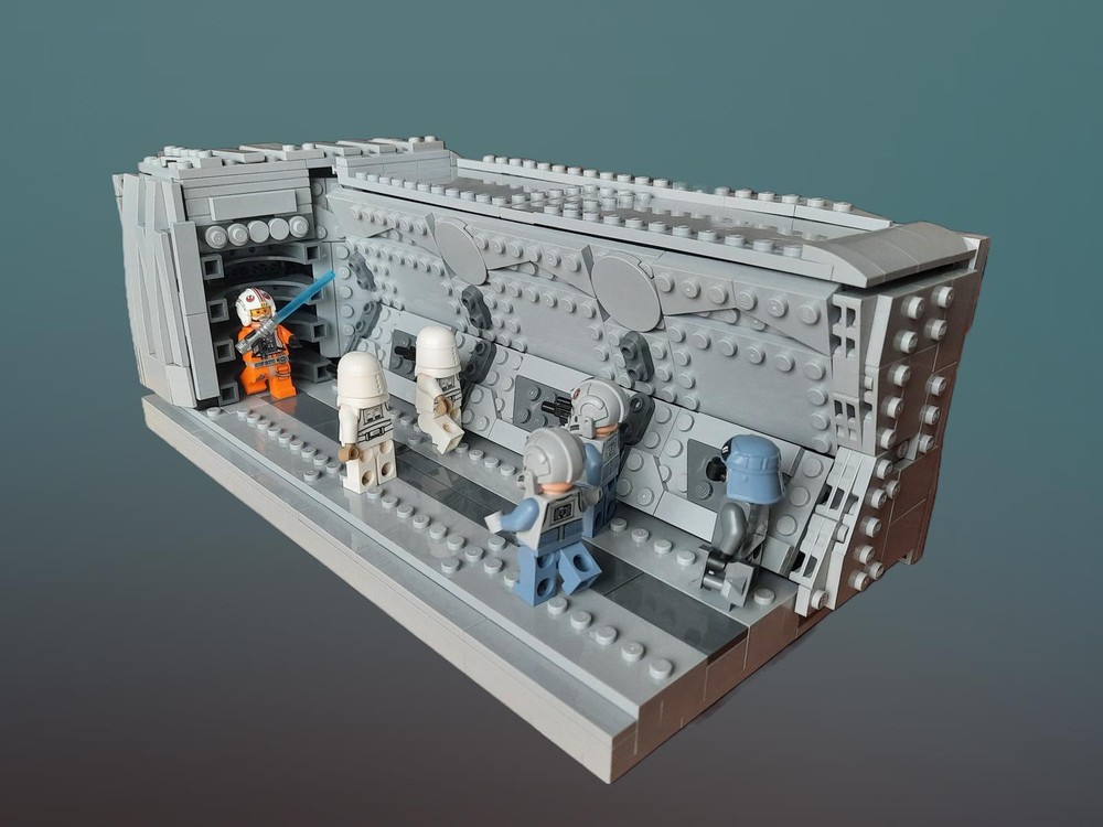 LEGO MOC 75288 - Luke's Hallway Scene 2.0 by theghostbuild ...