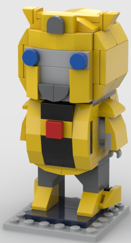 LEGO MOC BumbleBee (G1 Tranformers, Autobots) by Selvaxri | Rebrickable ...
