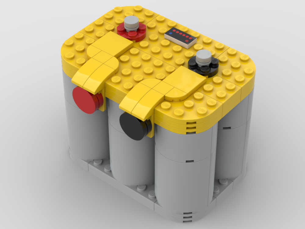 LEGO MOC Car Battery by pheenix99 | Rebrickable - Build with LEGO