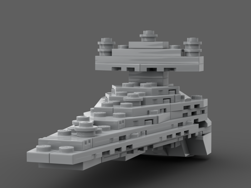 LEGO MOC Mini Star Destroyer by GIB Studios | Rebrickable - Build with LEGO