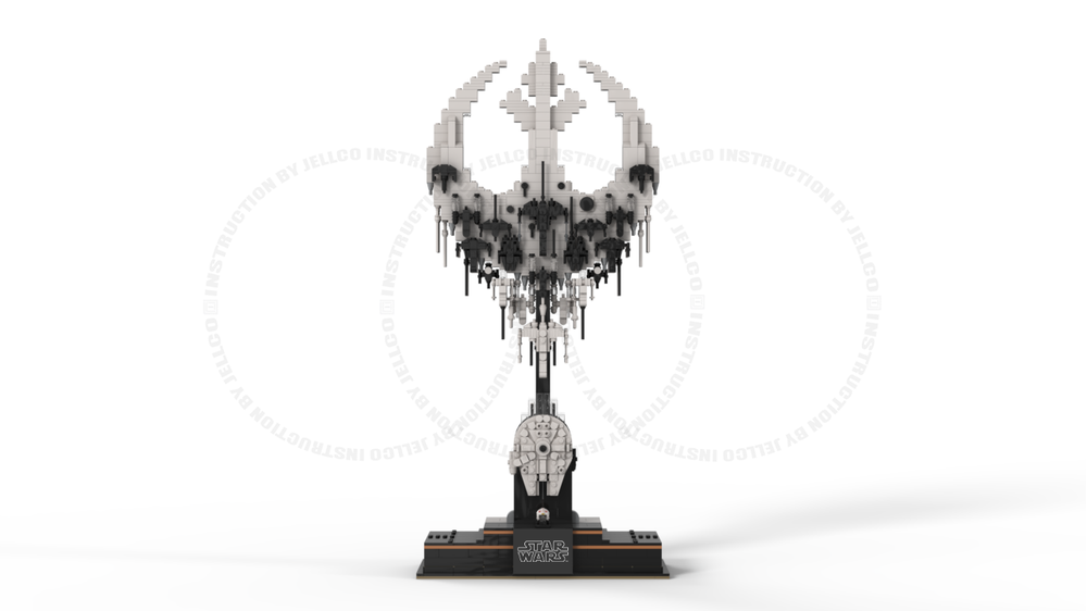 LEGO MOC REBEL Alliance Symbol Trophy for Display by jellco ...