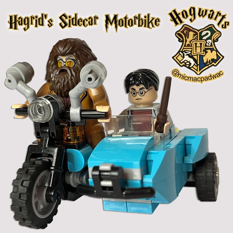 LEGO MOC Hagrid's Sidecar Motorbike by micmacpadwac | Rebrickable ...