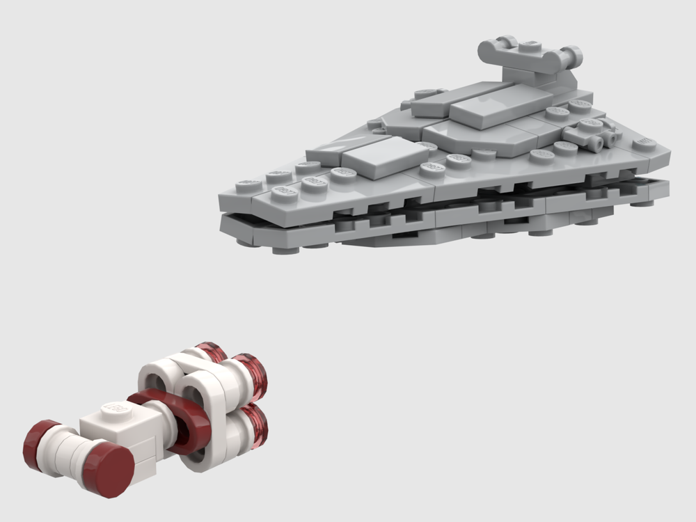 LEGO MOC Star Destroyer mini by ghsdfigjkugf | Rebrickable - Build with ...