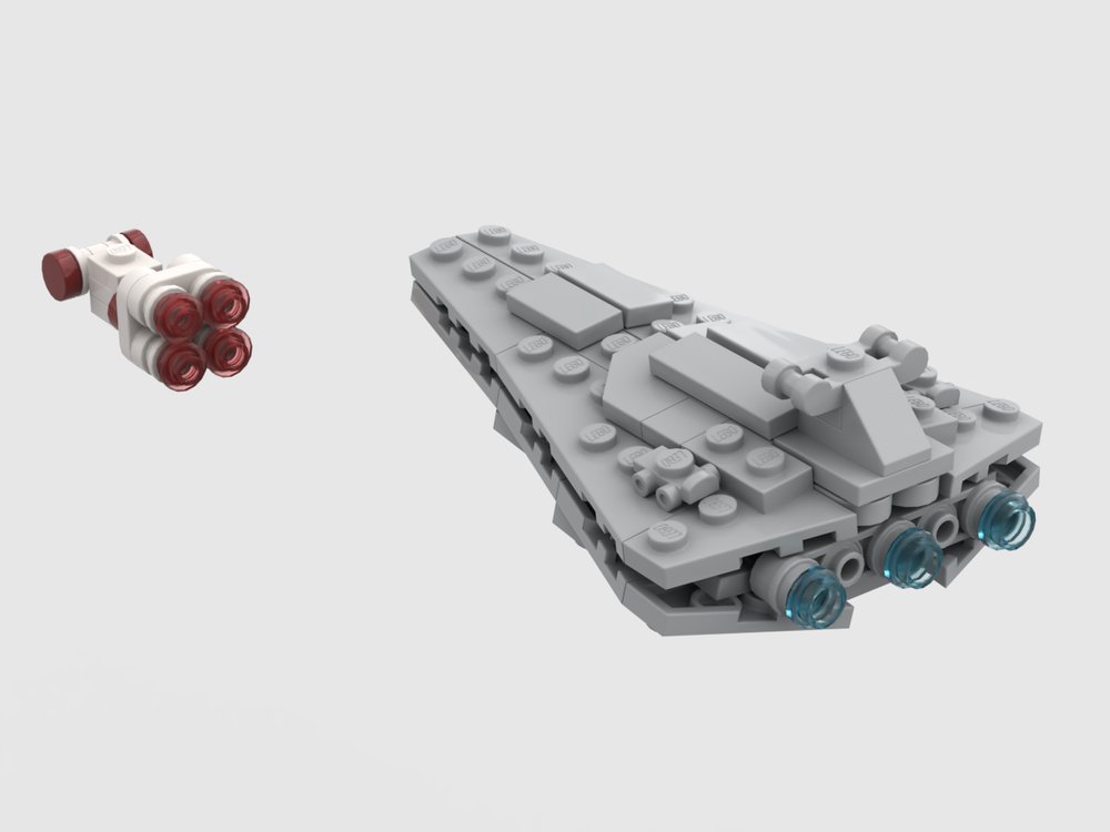 LEGO MOC Star Destroyer mini by ghsdfigjkugf | Rebrickable - Build with ...
