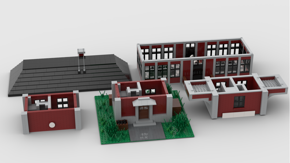 LEGO MOC Poste Aiguillage - Signal tower - MOC by Mimi68 | Rebrickable ...