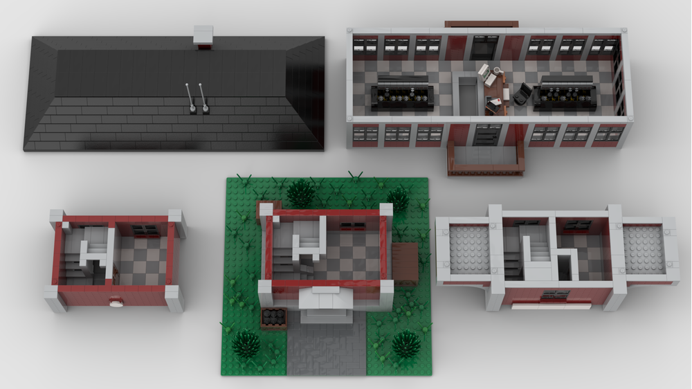 Lego Moc Poste Aiguillage Signal Tower Moc By Mimi68 Rebrickable