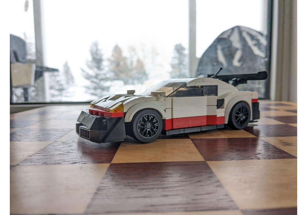 Lego Moc Porsche 911 Rsr By Giganbrick Rebrickable Build With Lego