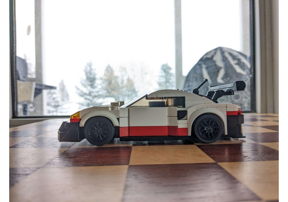 Lego Moc Porsche 911 Rsr By Giganbrick Rebrickable Build With Lego