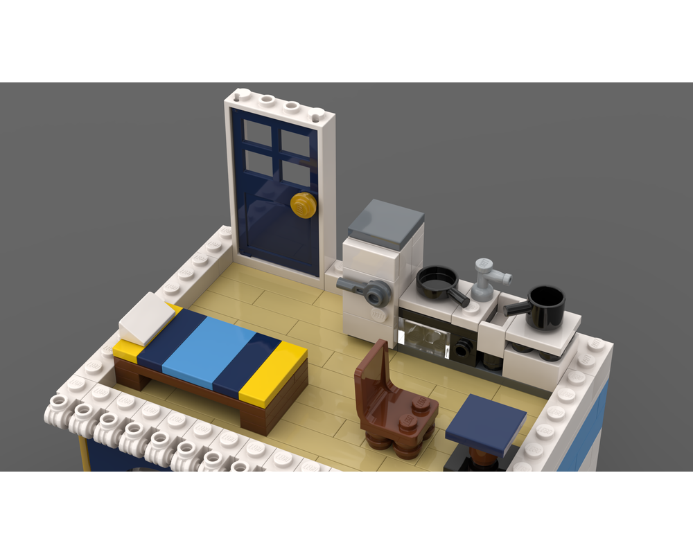 LEGO MOC Café 16x16 by JuliaBuilds | Rebrickable - Build with LEGO