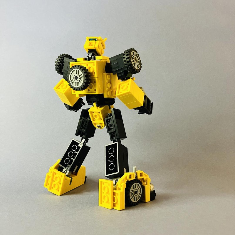 LEGO MOC TF-001 Bumblebee by TheLegoGuy31 | Rebrickable - Build with LEGO