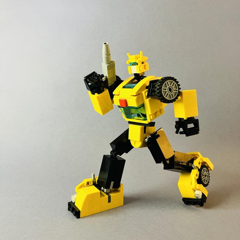 LEGO MOC TF-001 Bumblebee by TheLegoGuy31 | Rebrickable - Build with LEGO