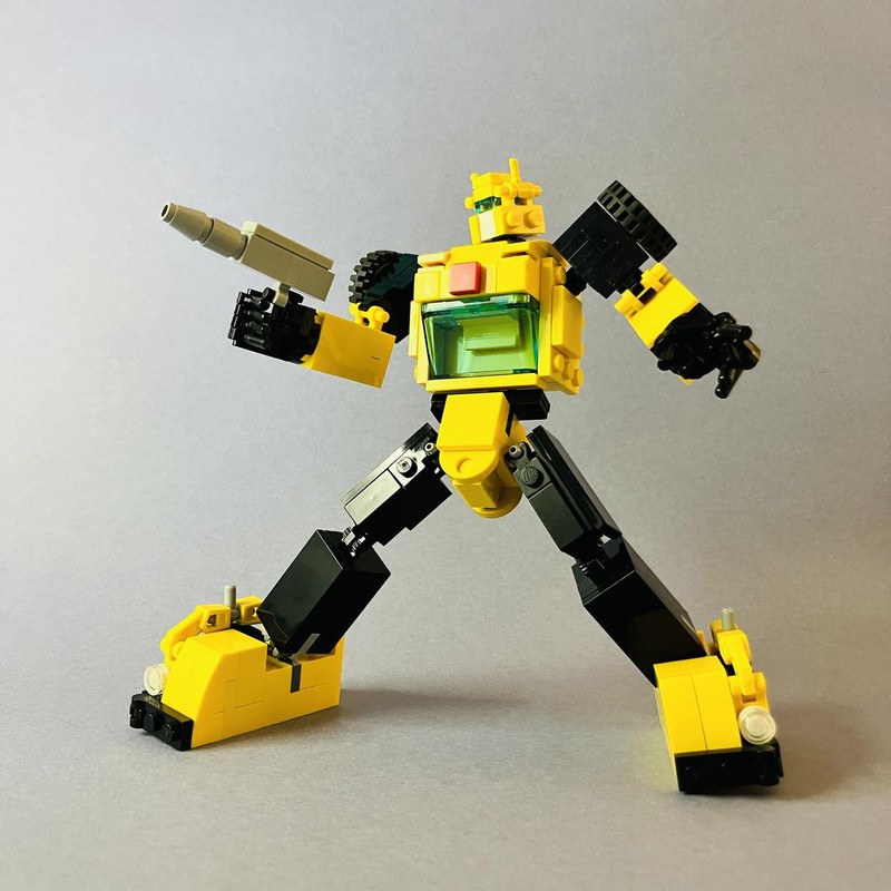 LEGO MOC TF-001 Bumblebee by TheLegoGuy31 | Rebrickable - Build with LEGO
