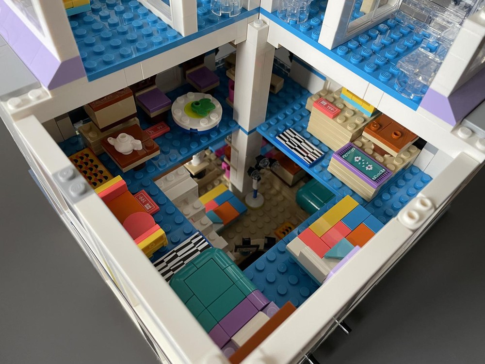 Lego Moc 2x 41732 Downtown Flower And Design Modular Alternate Build By