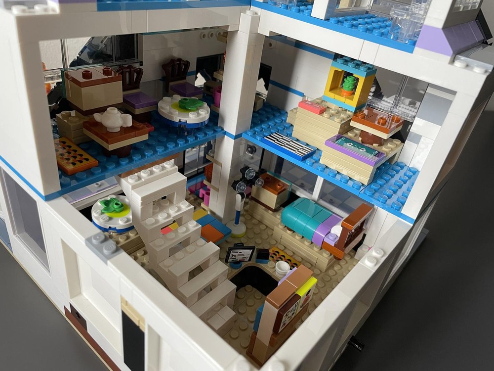 Lego Moc 2x 41732 Downtown Flower And Design Modular Alternate Build By