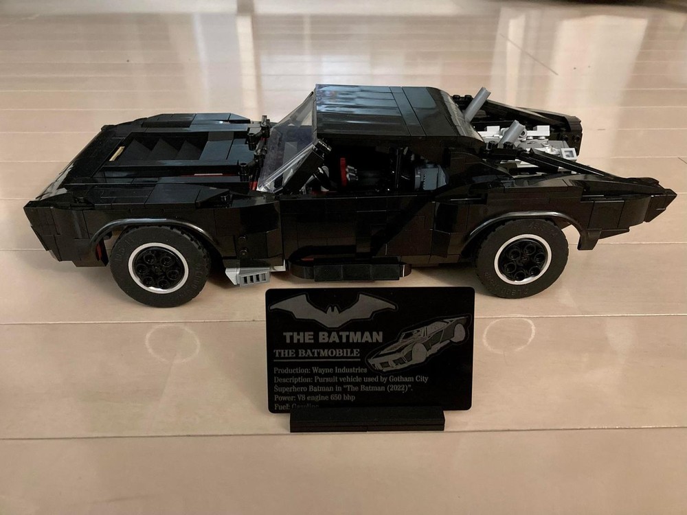 LEGO MOC Vengeance Batmobile 2022 Robert Pattinson by CreationCaravan ...