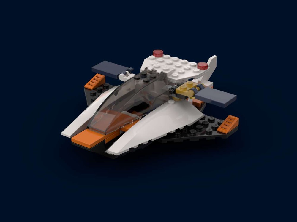 LEGO MOC 60224 Space Scout by BoySam | Rebrickable - Build with LEGO