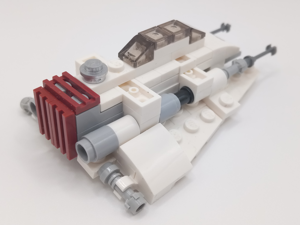 Lego Moc 30654 Snowspeeder By Dafeld Rebrickable Build With Lego