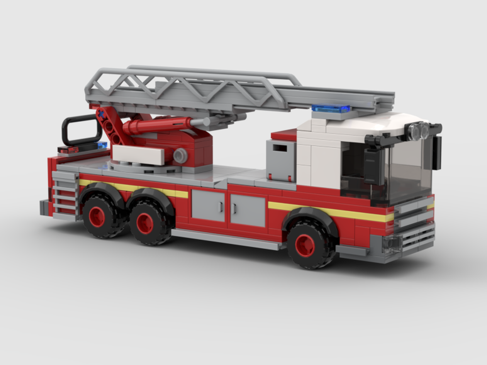 LEGO MOC DFES CLP Fire Truck by CG47 | Rebrickable - Build with LEGO