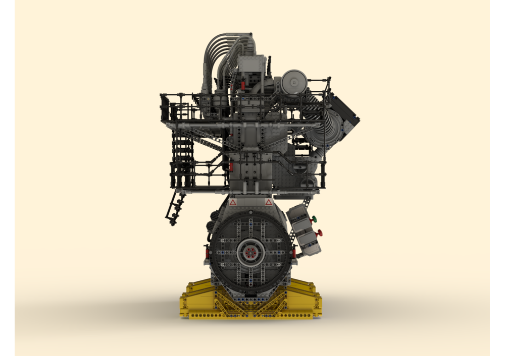 LEGO MOC 2-Stroke Marine Diesel Engine (Mindstorms Version) by legolaus ...