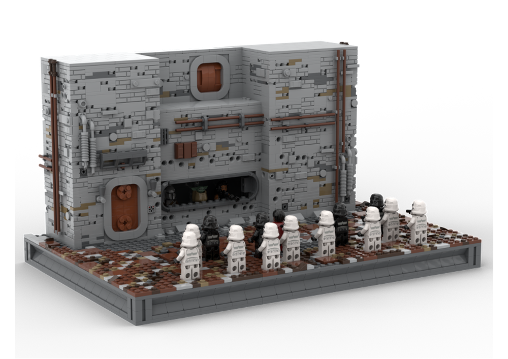 LEGO MOC SW - Skirmish on Nevarro by Sarinoo90 | Rebrickable - Build ...