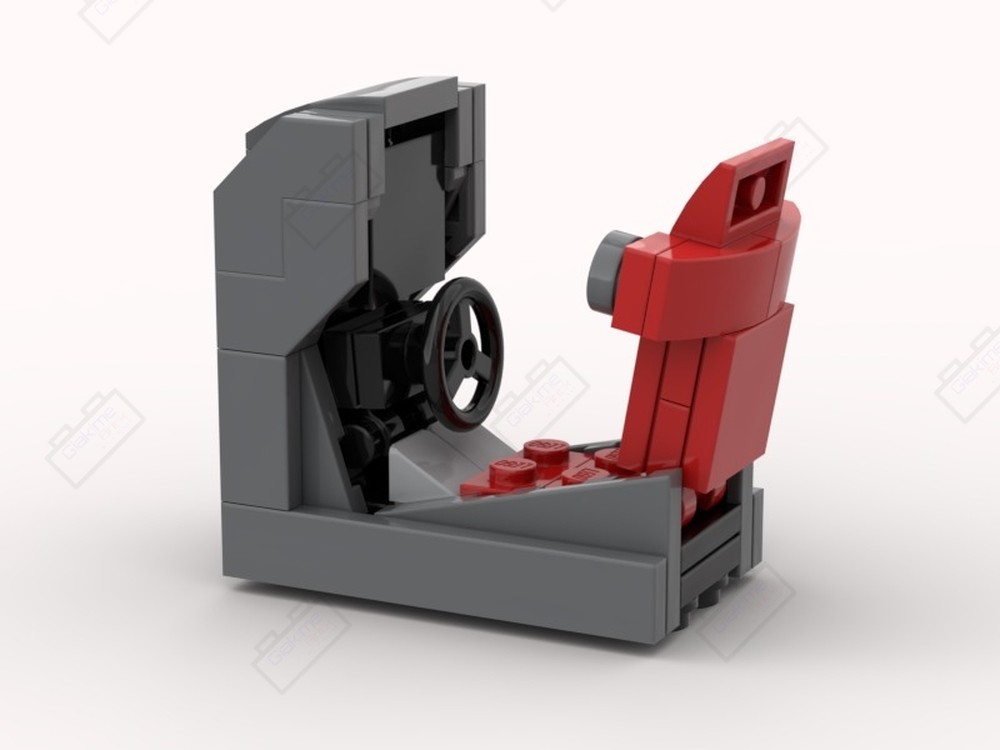 LEGO MOC Arcade Driving Simulator by Giakime Brick | Rebrickable ...