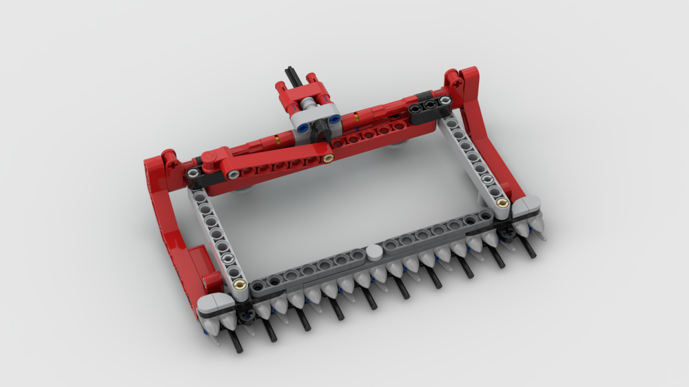 LEGO MOC Broad Gauge Mower for Single-Axle Tractor (21 Studs Wide) by Larsagri | Rebrickable ...