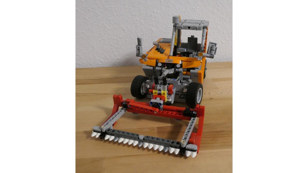 LEGO MOC Broad Gauge Mower for Single-Axle Tractor (21 Studs Wide) by ...
