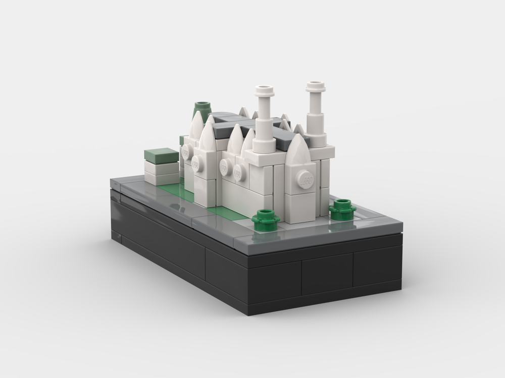 LEGO MOC St. Patrick's Cathedral by Taters | Rebrickable - Build with LEGO