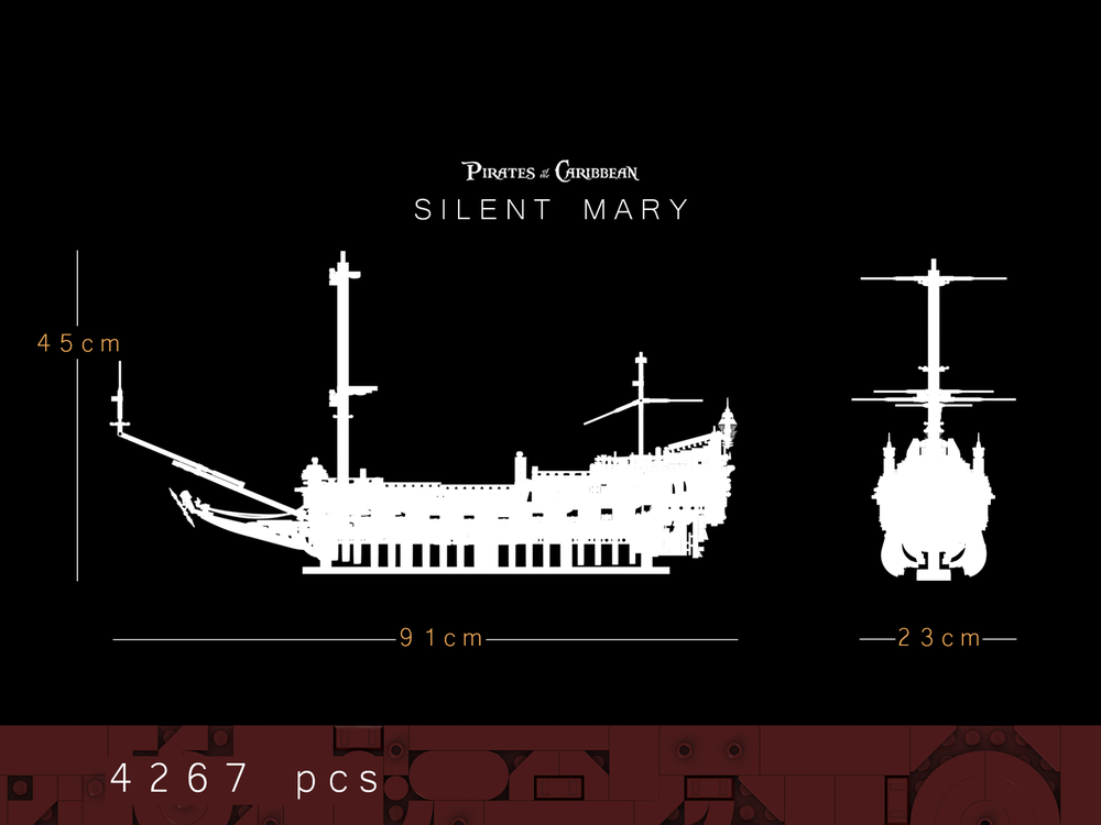 Lego Moc Silent Mary By Marius2002 Rebrickable Build With Lego