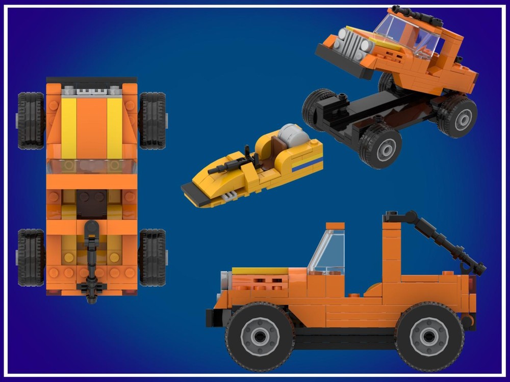 LEGO MOC MASK Gator by Flashback_Bricks | Rebrickable - Build with LEGO