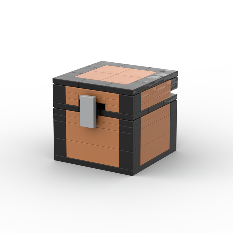 LEGO MOC Chest 6x6 (Openable) by thebricksniper | Rebrickable - Build ...