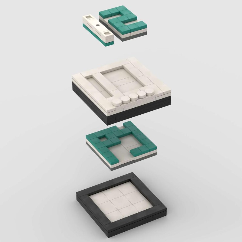 LEGO MOC Month Box with Classic 3x5 numbers by uminuo | Rebrickable ...