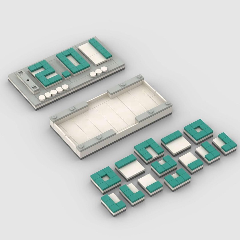 LEGO MOC Date Box with Classic 3x5 numbers by uminuo | Rebrickable ...