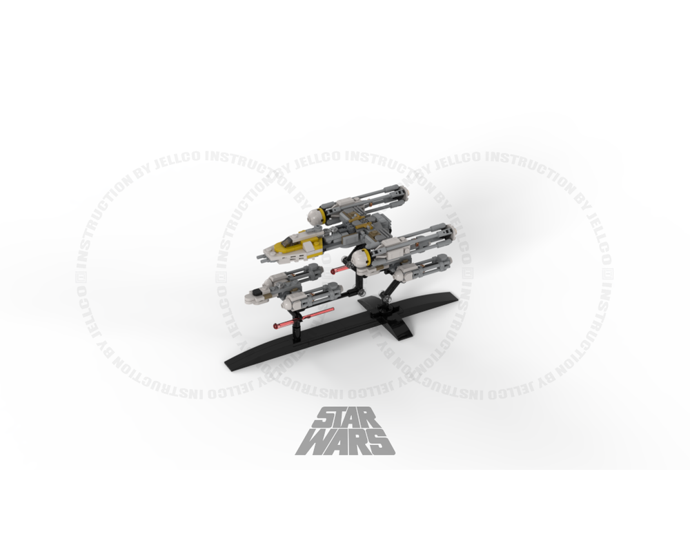 LEGO MOC Micro & ultramicro T65b & BTL-A4 starfighters : Updated ...