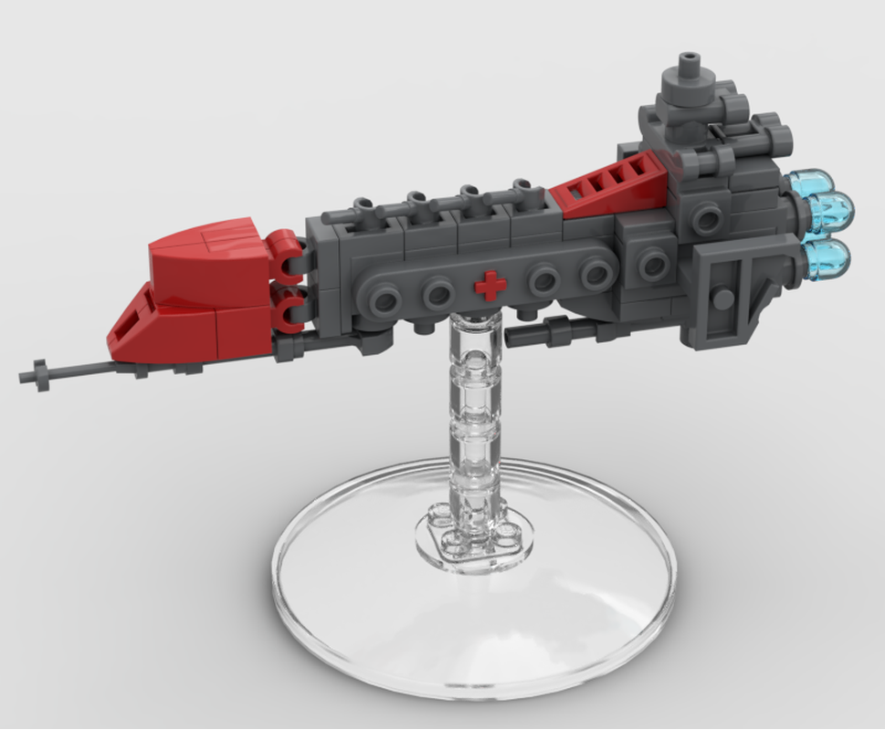 LEGO MOC Nano Gothic Battlefleet Warhammer 40K Spaceship by Thierry ...