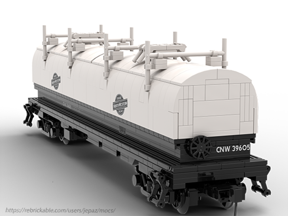 LEGO MOC Coil Car CNW by jepaz | Rebrickable - Build with LEGO