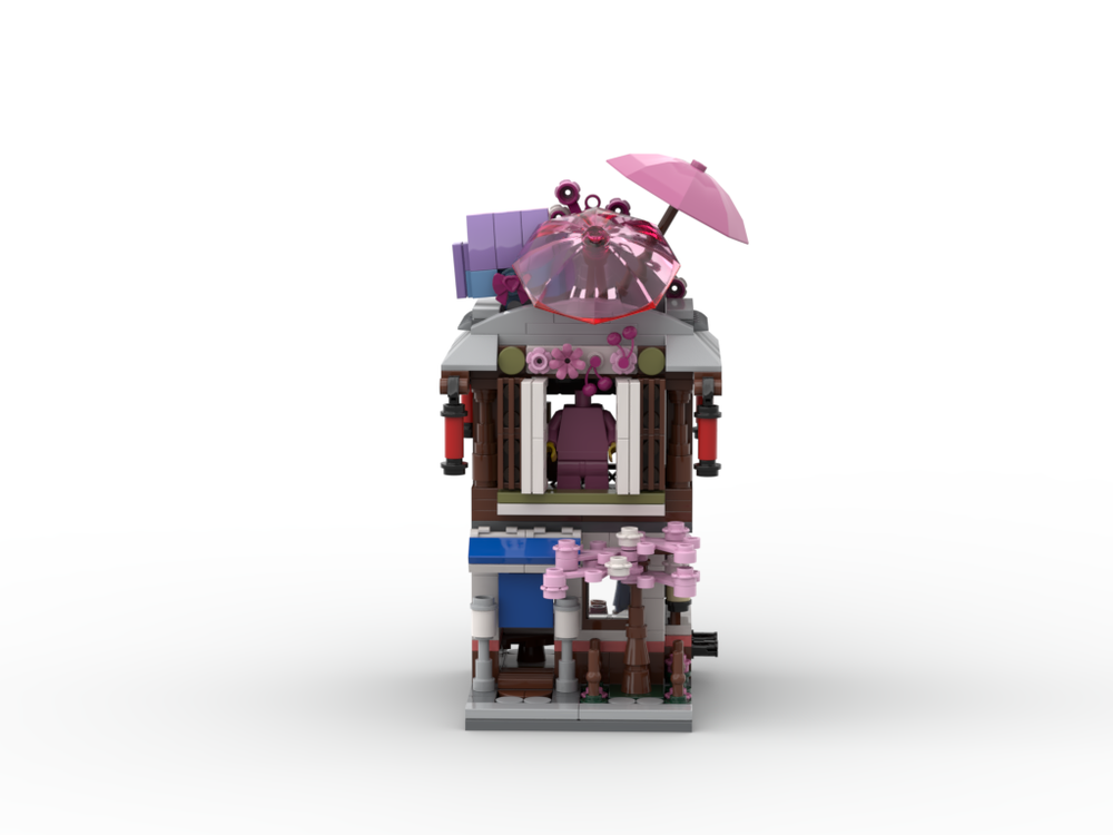 LEGO MOC Mini Kimono Sakura Shop by tponthieux | Rebrickable - Build ...