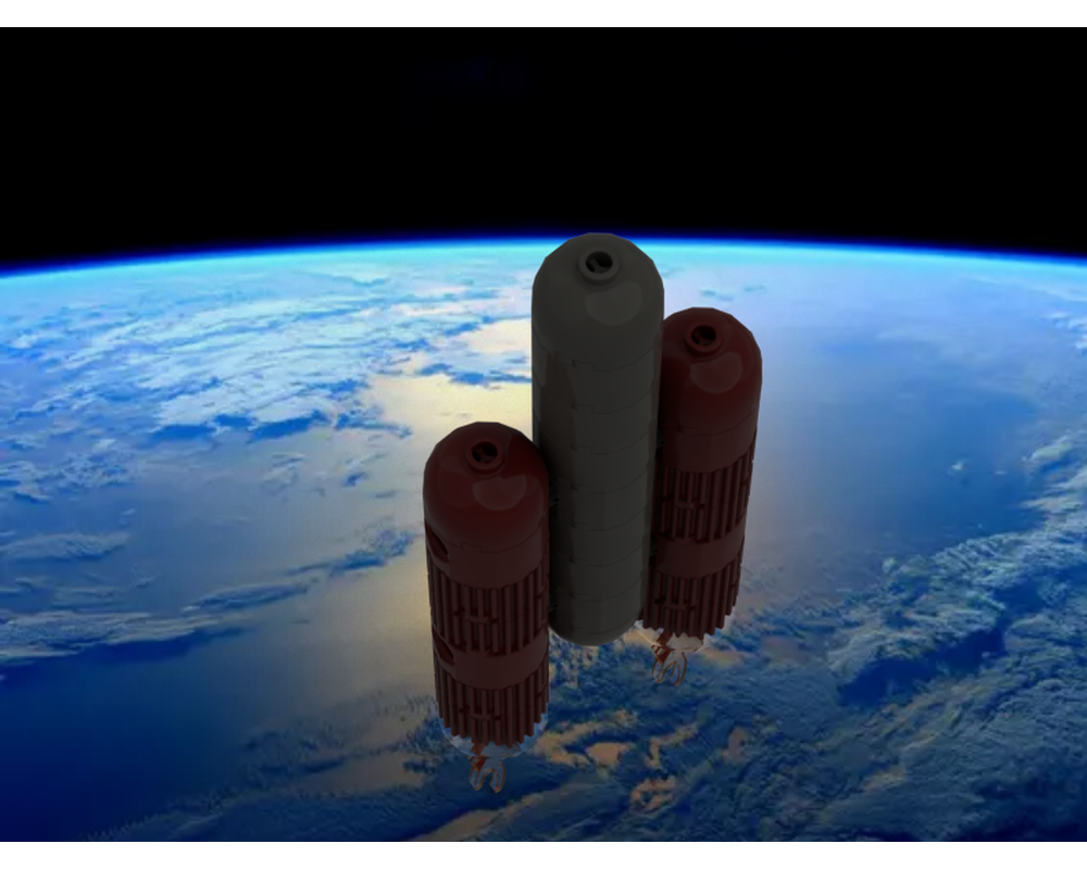 Lego Moc Rocket By Legoboss1 Rebrickable Build With Lego