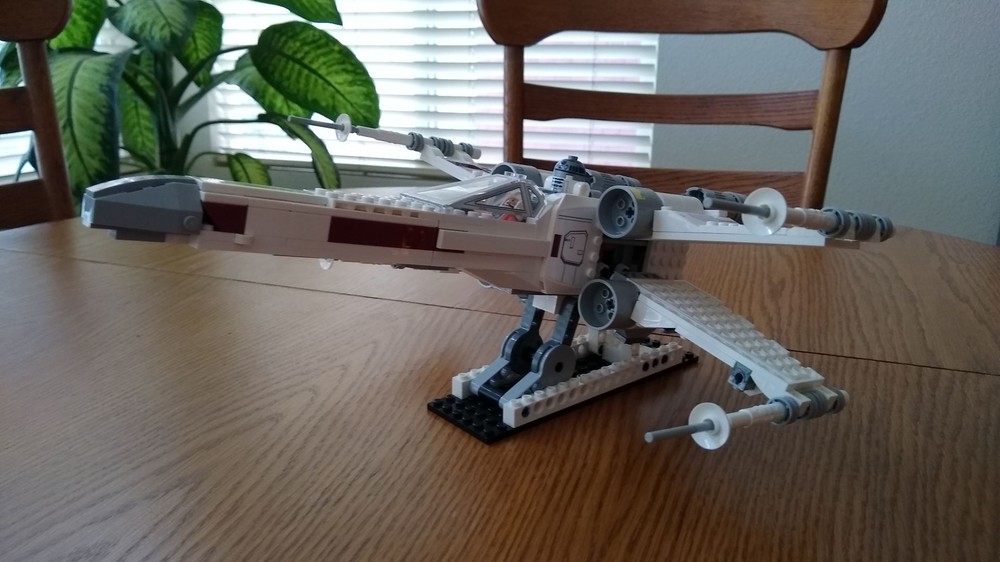 LEGO MOC Display Stand for 75301 Luke Skywalker's X-Wing Fighter by ...