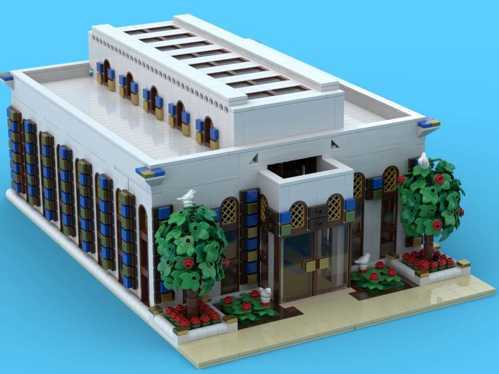 LEGO MOC-137349 Synagogue by happynewyear2026 | Rebrickable - Build ...