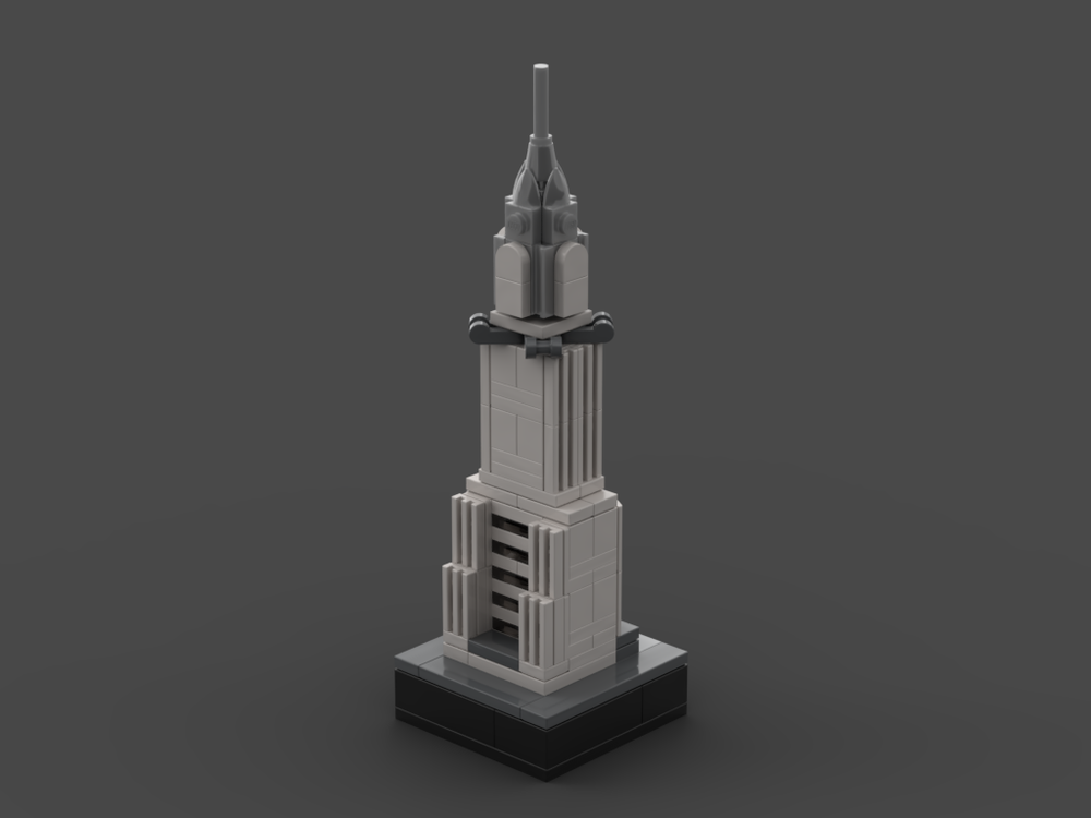 LEGO MOC Chrysler Building - NYC by Taters | Rebrickable - Build with LEGO